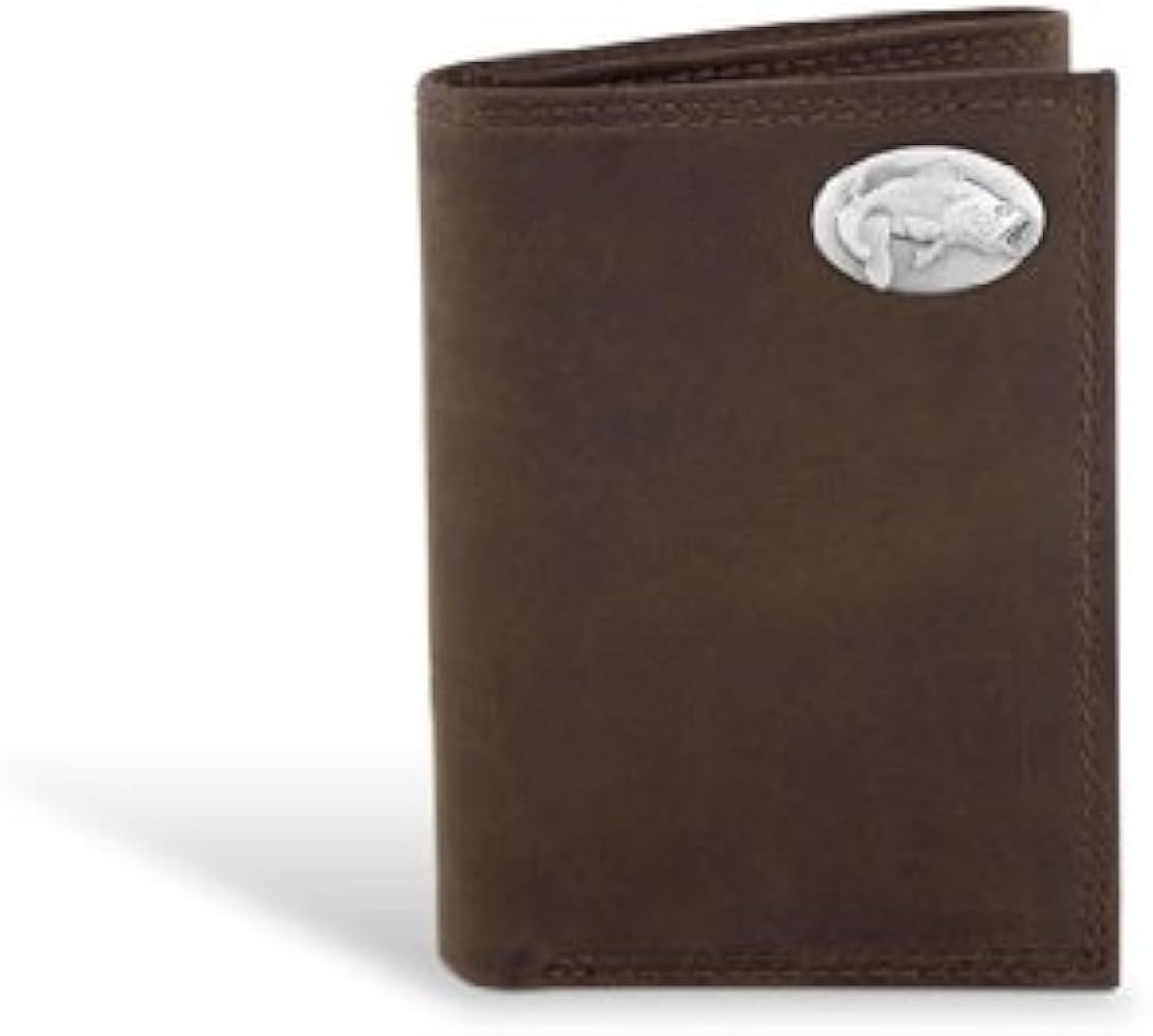 Bass Brown Leather Trifold Wallet – 229 Gifts at Bainbridge Pharmacy