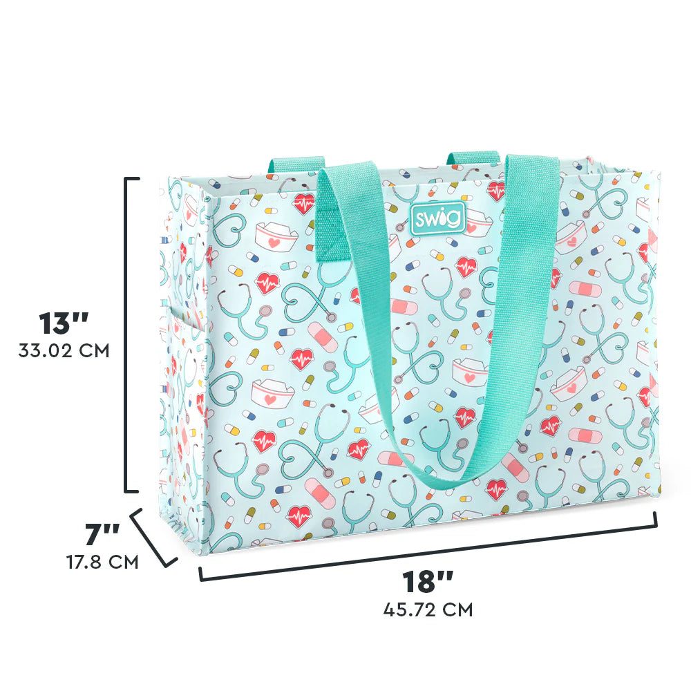 Scrub Life Large Reusable Bag | Swig – 229 Gifts